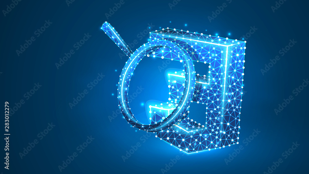 Magnifying Glass Analysis Of Css Coding Language Code Analytics Programming Developing