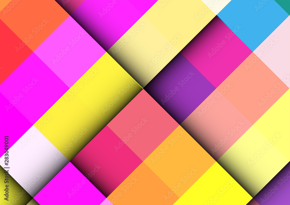 10062019 kotak berwarna Stock Vector | Adobe Stock