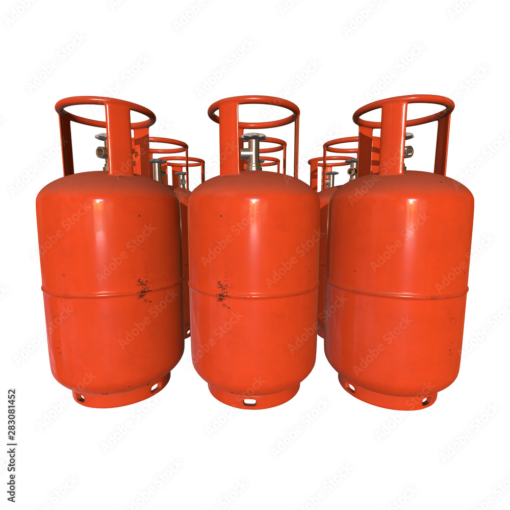 Gas cylinder lpg tank gas-bottle. Propane gas-cylinder balloon ...