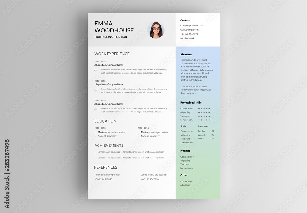 Curriculum Vitae Banner