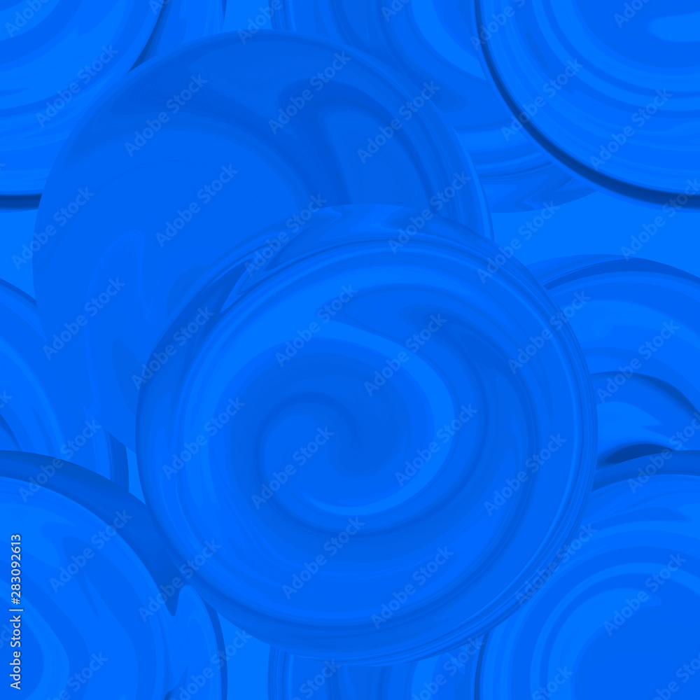Texture 3 d background blue abstract circles of different sizes ...