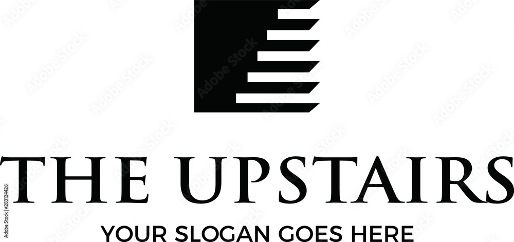 Upstairs logo,vector illustration. upstairs icons graphic design vector ...