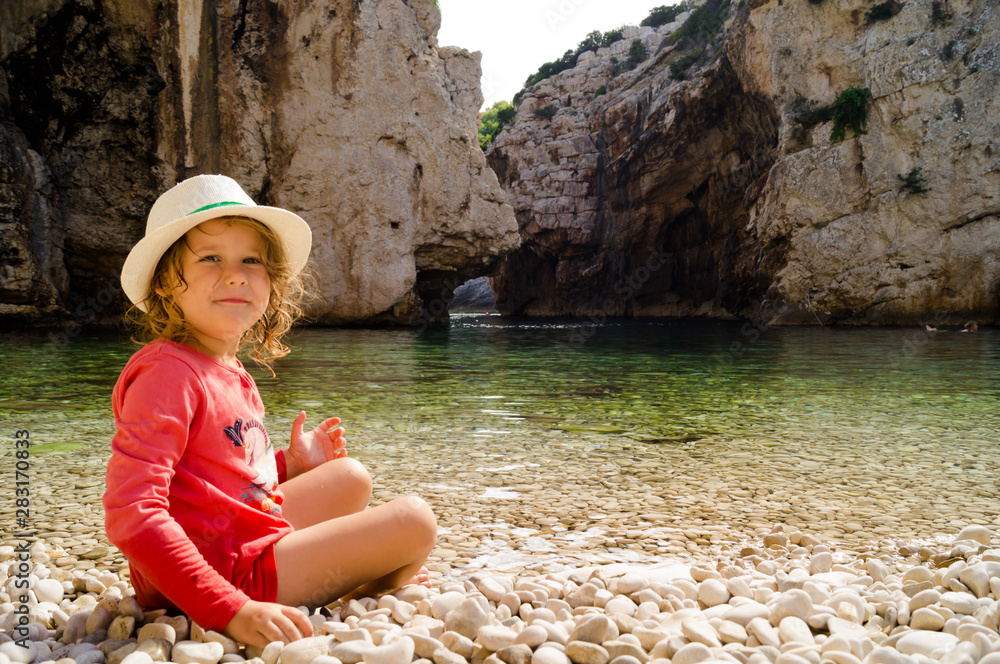 Stiniva bay, Vis island, Croatia. The most beautiful place in Croatia ...
