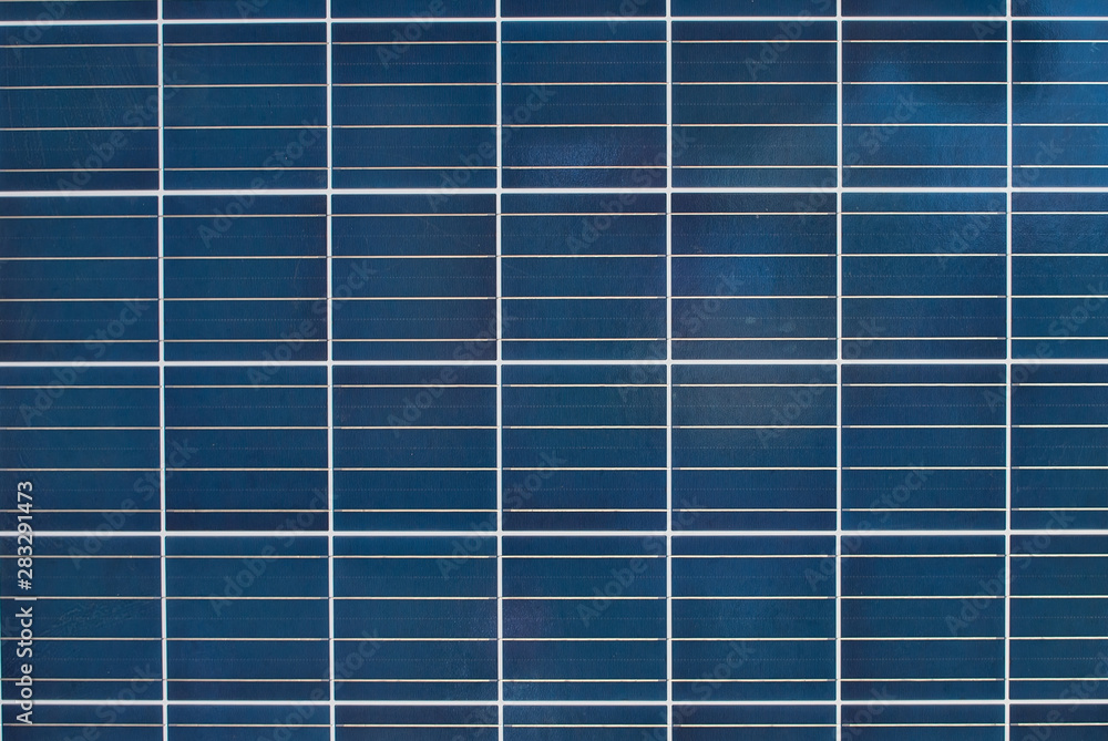 Texture of solar panels close up. Newest technologies of solar power ...