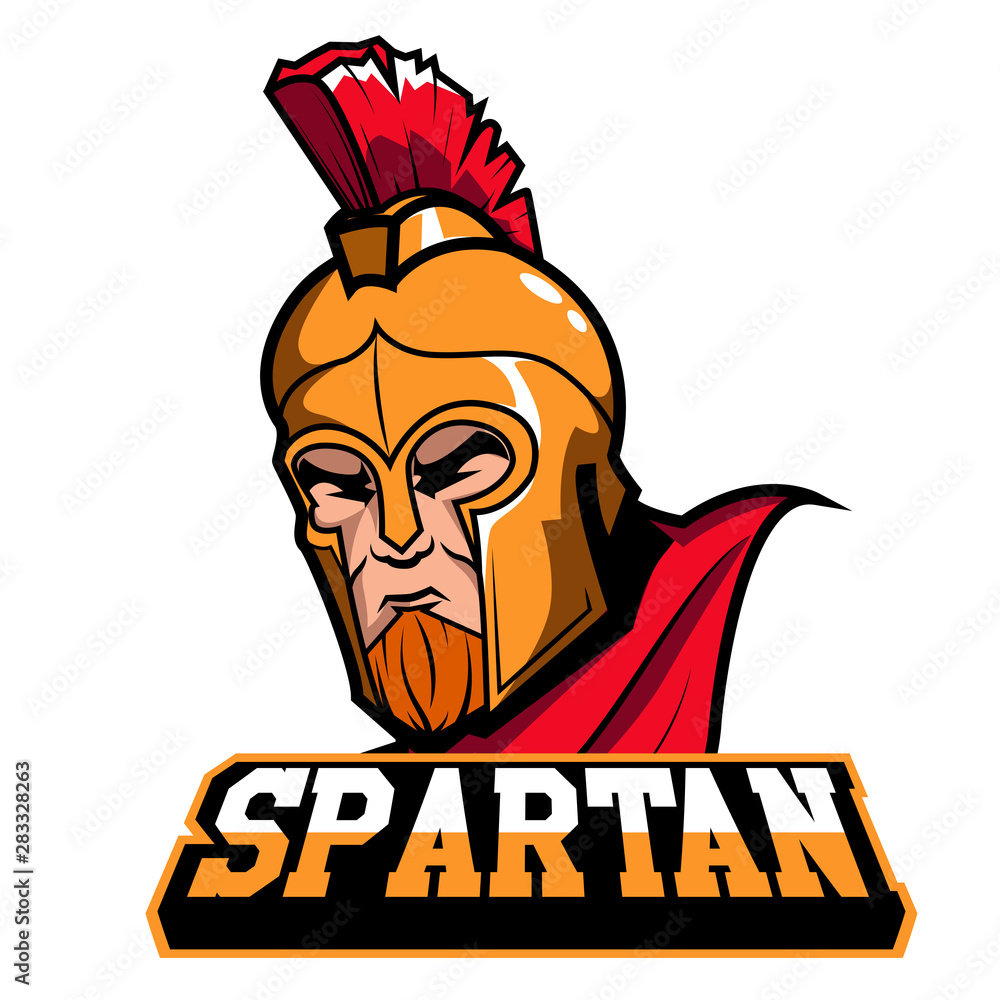Spartan Head Logo