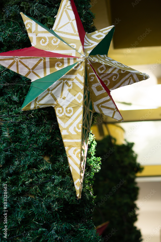 christmas star parol Stock Photo | Adobe Stock