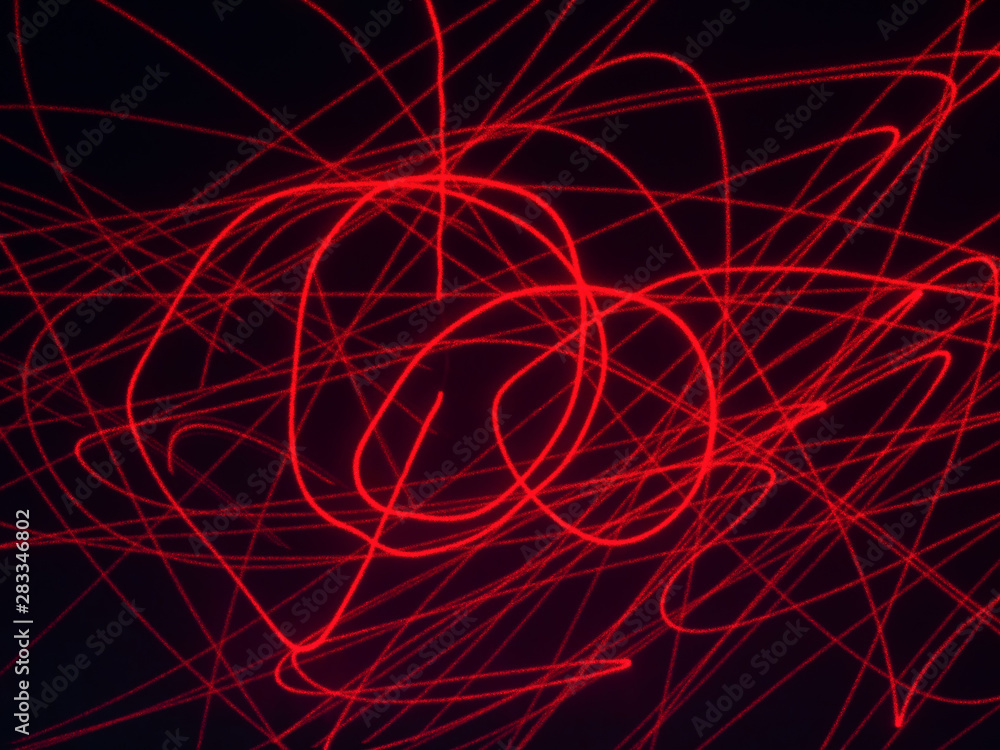 Red lines on a black background. hellish background Stock Illustration ...