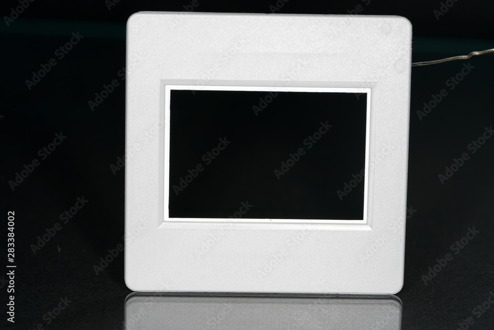 A slide frame is a small frame in the photograph, which includes the ...