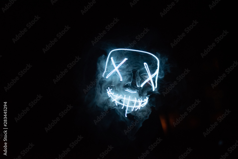 Purge Mask with Model Stock Photo | Adobe Stock