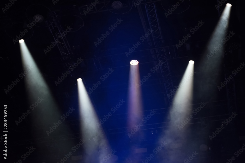 Stage lights Stock Photo | Adobe Stock