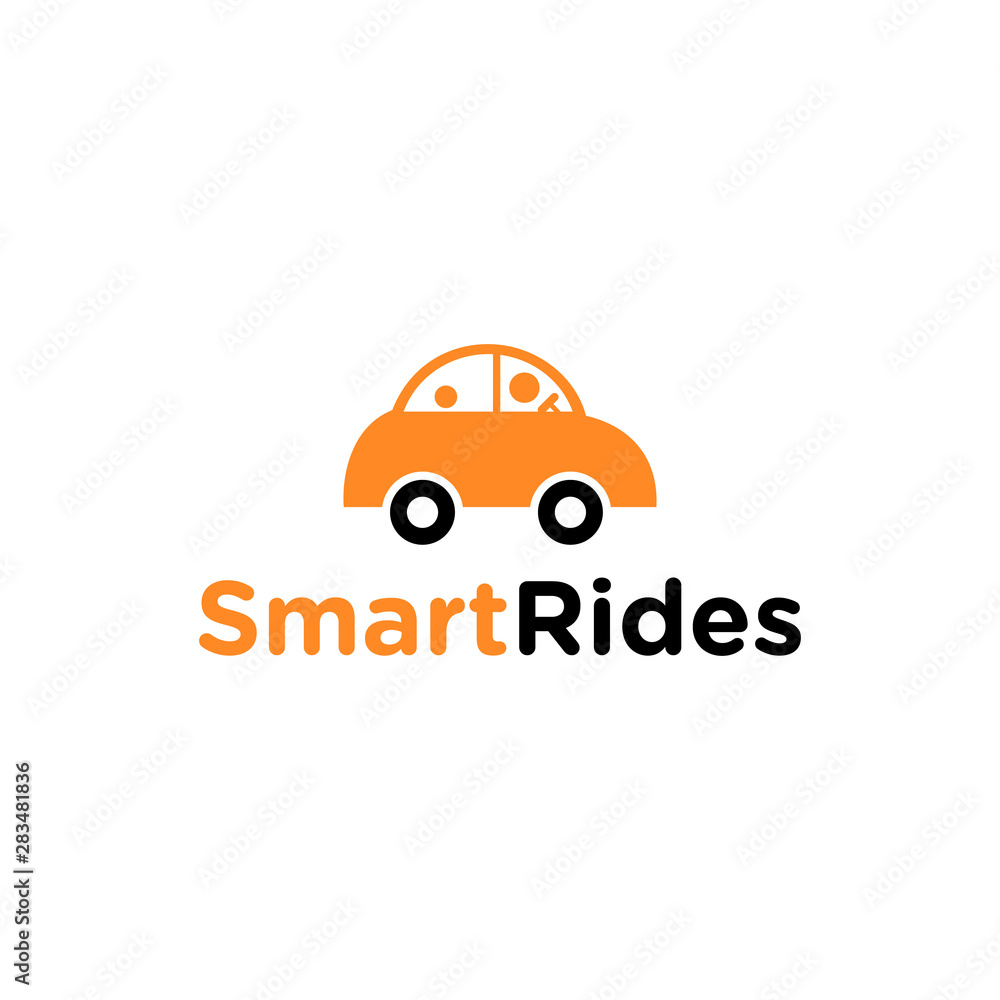 Illustration of driver car passenger safety signs especially family ...