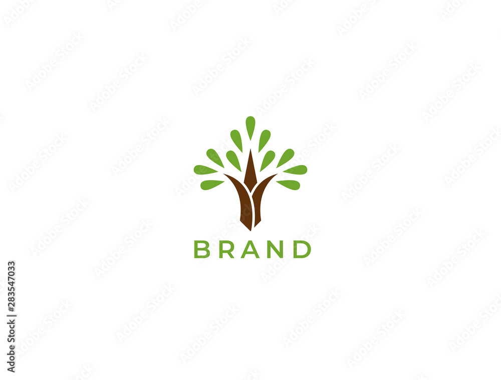 Abstract Tree Logo