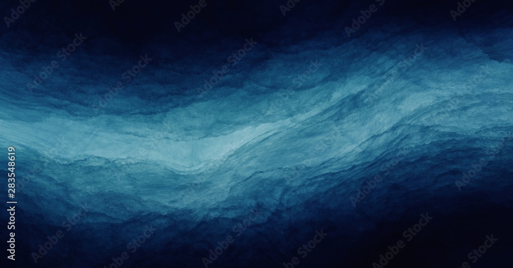 Blue Mysterious Background