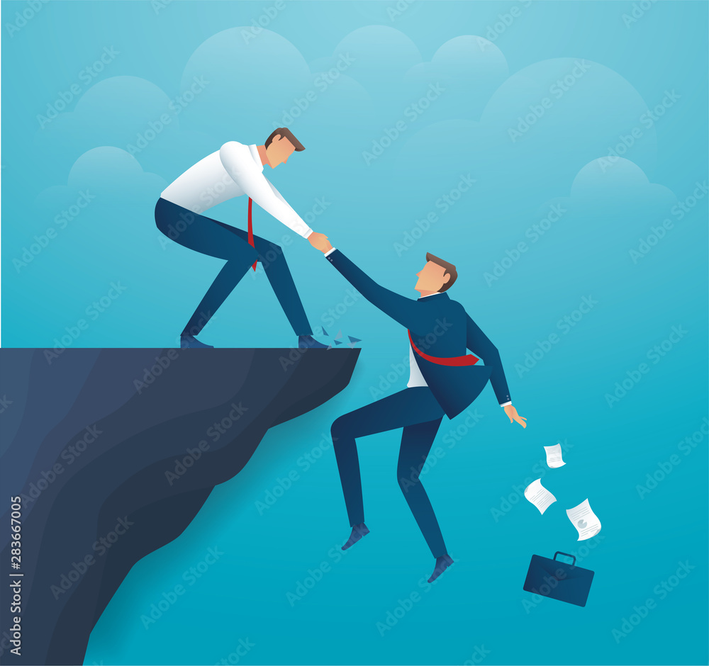 Person Falling Off A Cliff Drawing