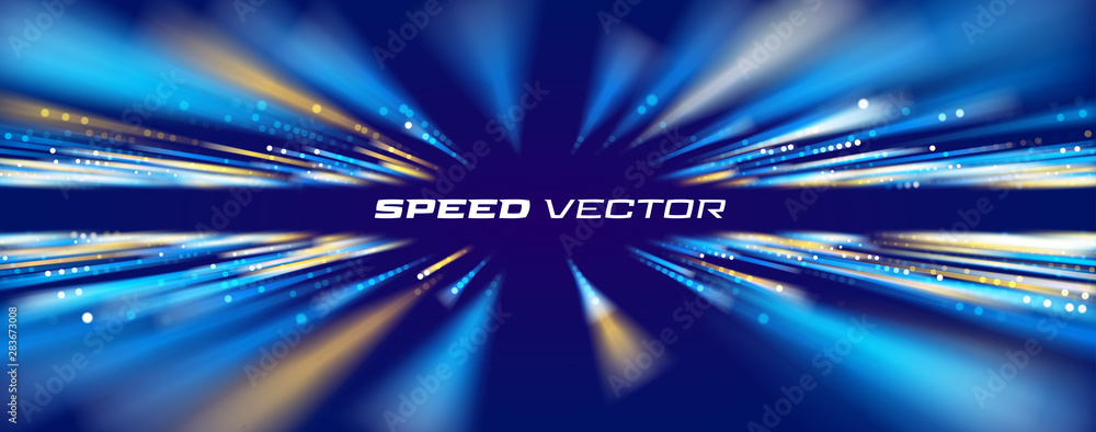 Speed connection vector background. Database data transfer technology ...
