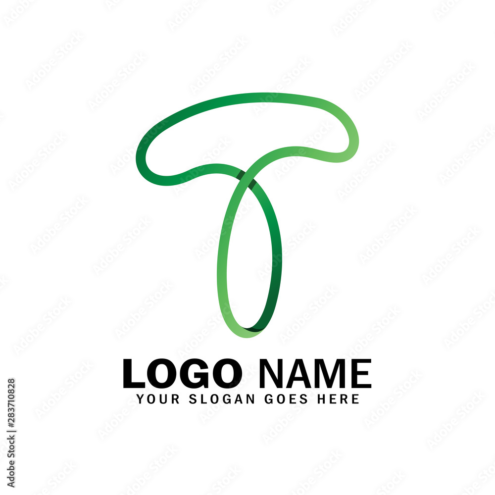 Letter T infinity logo template. Infinity, endless, unlimited symbol ...