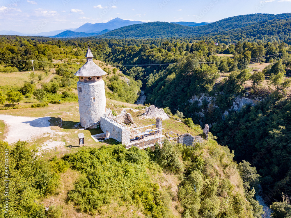 Stari grad Drežnik (The Old Fort Dreznik) is a fortification above ...