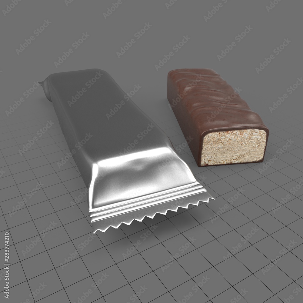 Chocolate bars 1 Stock 3D asset | Adobe Stock