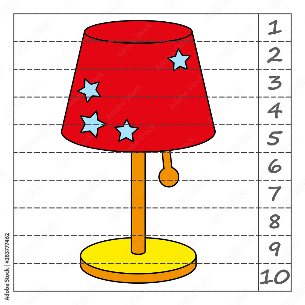 Worksheet. Game for kids, children. Math Puzzles. Cut and complete ...