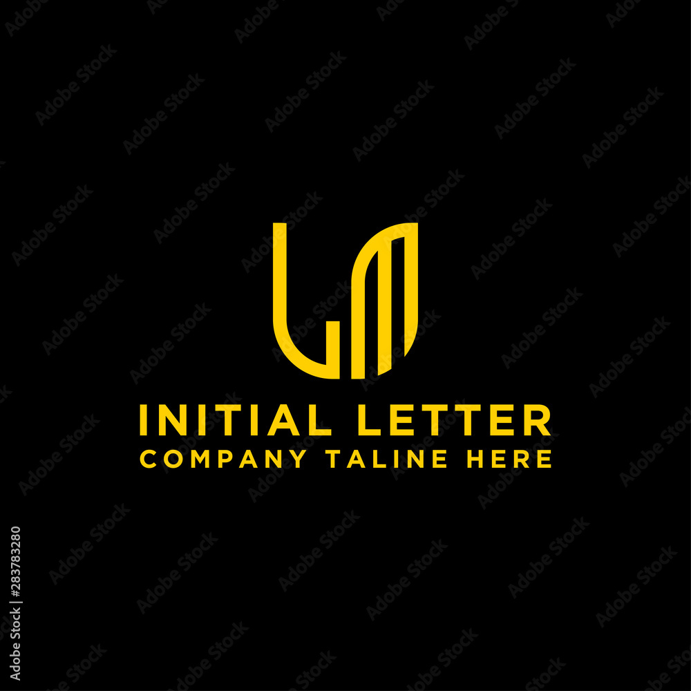 Inspiring company logo designs from the initial letters LM logo icon ...