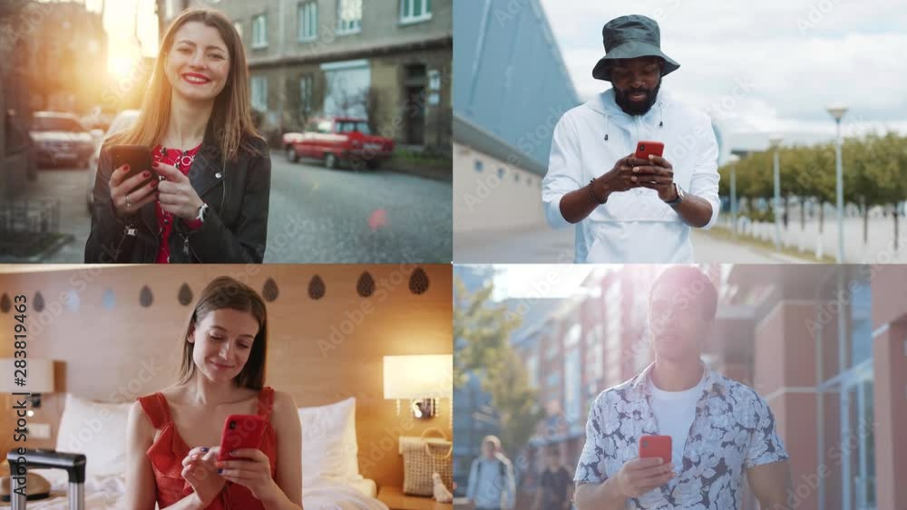 Nomophobia - People using the mobile phone. No-mobile-phone phobia ...