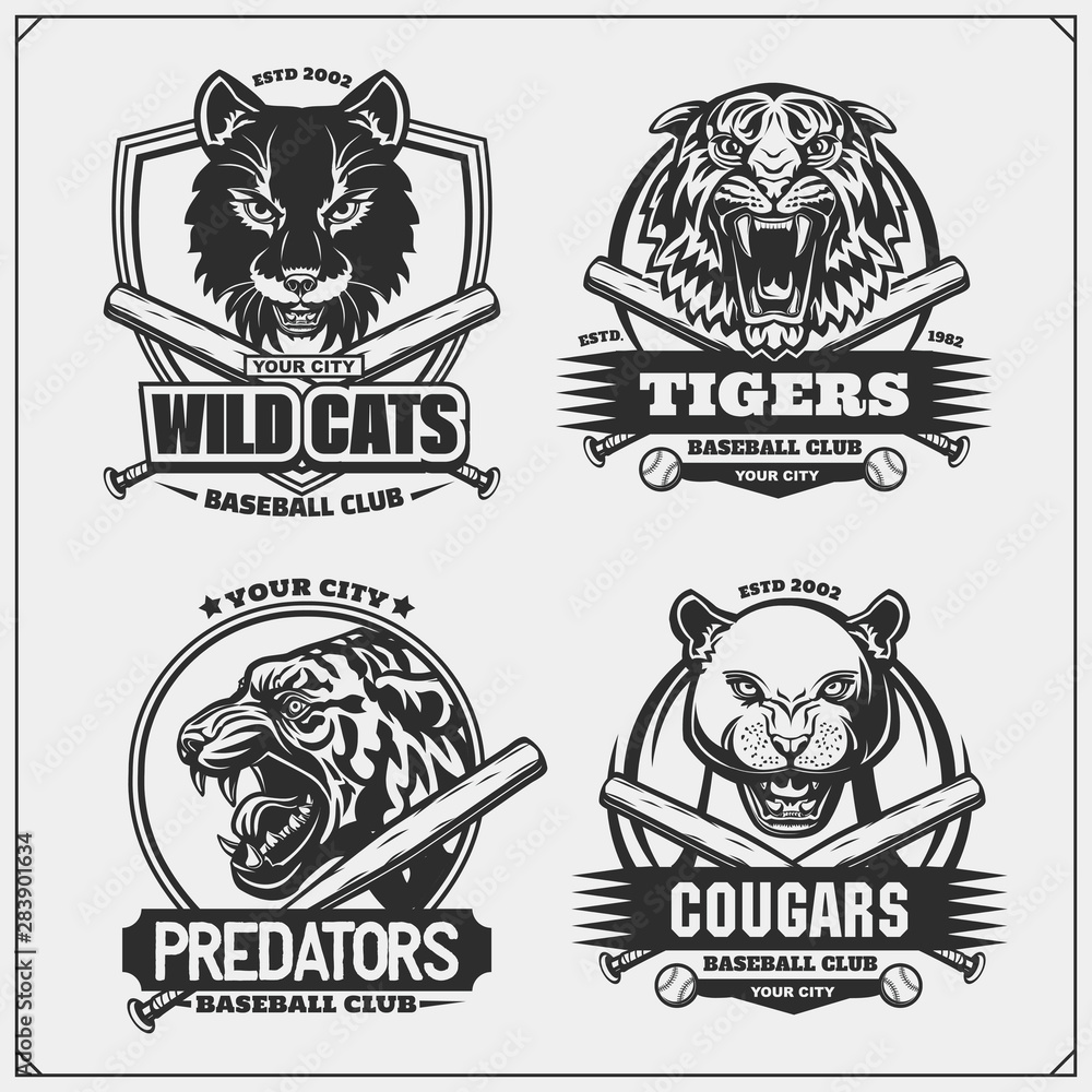 Predators Baseball Logo