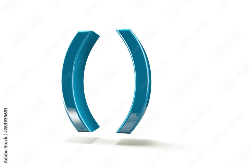 punctuation marks. with background, 3d image Stock Illustration | Adobe ...