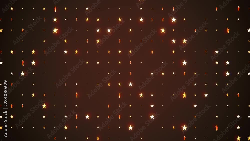 shiny glowing rotating stars wall animation background New quality ...