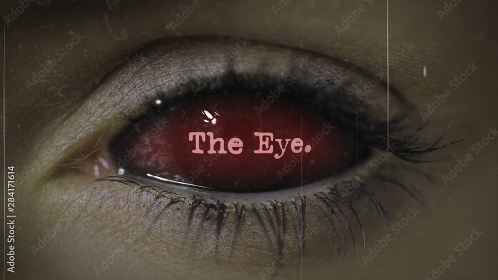 Eye Horror Intro Stock Template | Adobe Stock