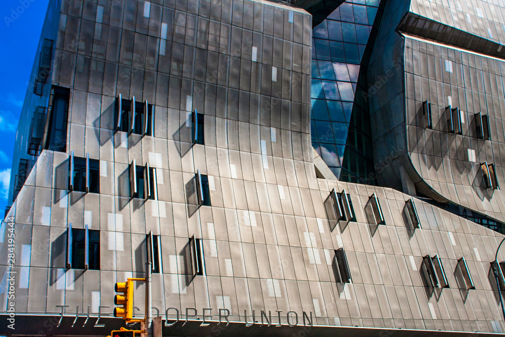 41 Cooper Square building in New York. It was designed by architect ...