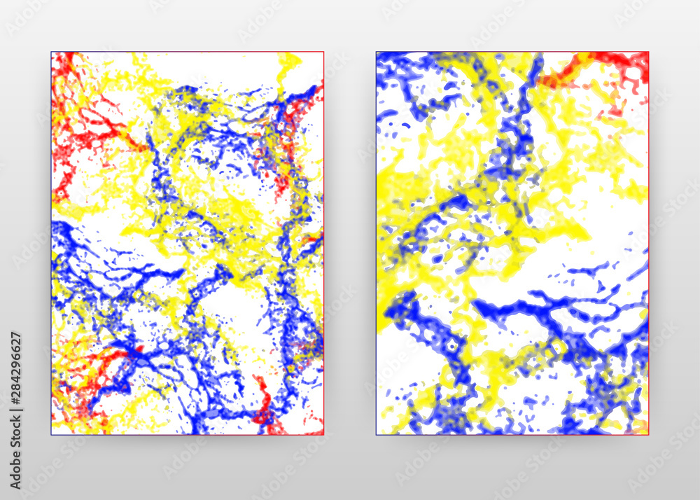 Abstract painting marble texture design for annual report, brochure ...