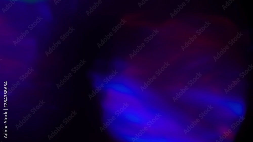 Set of bright, colorful, spectral glass overlay light leaks - real ...
