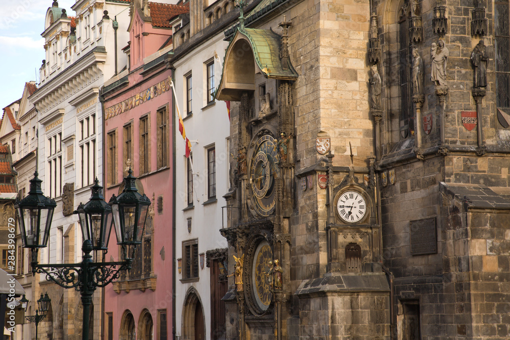 Old Town Hall & The Astronomical Clock, founded in 1338, Historical ...