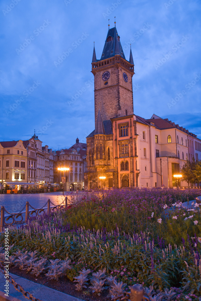 Old Town Hall & The Astronomical Clock, founded in 1338, Historical ...