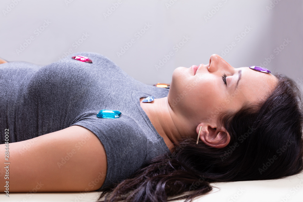 Woman Being Hypnotized Stock Photo | Adobe Stock