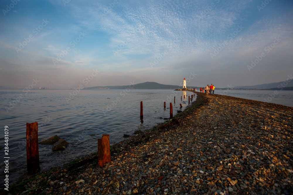 Tokarevsky lighthouse is one of the oldest lighthouses of the Far ...