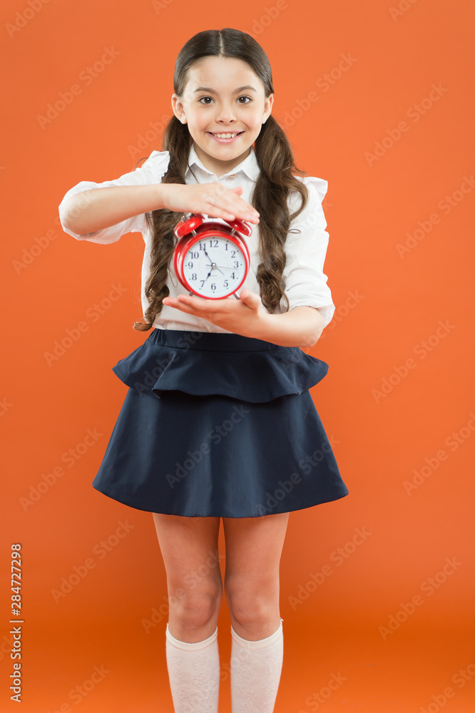 Classes begin. Developing discipline. Time for break and relax ...