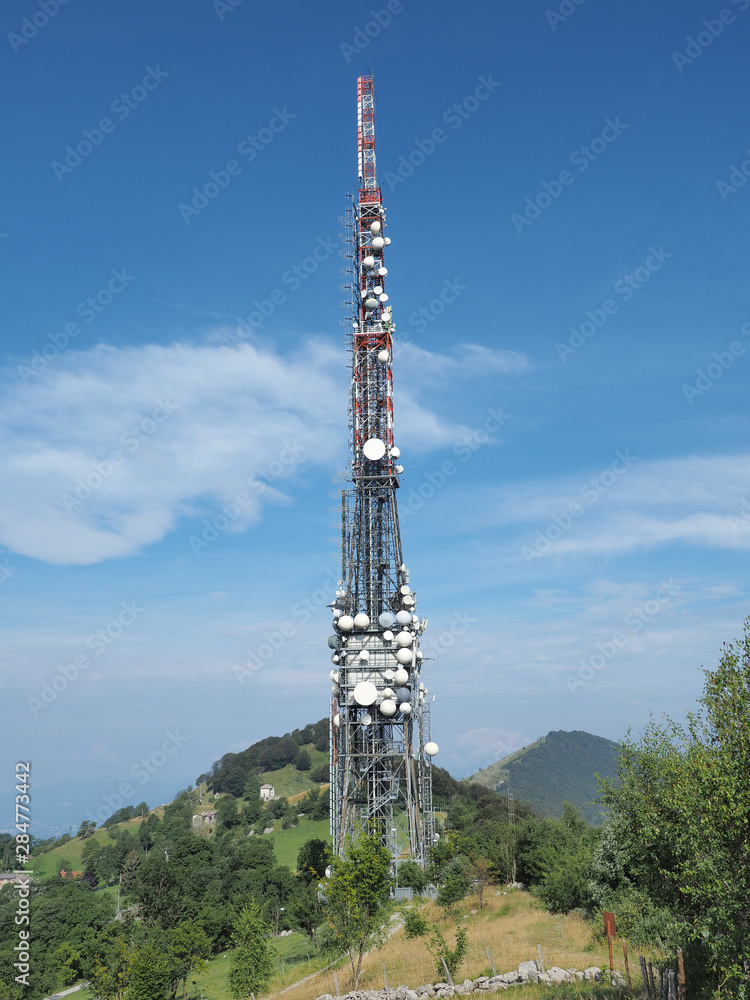 Tower for telecommunications, television broadcast, cellphone, radio ...