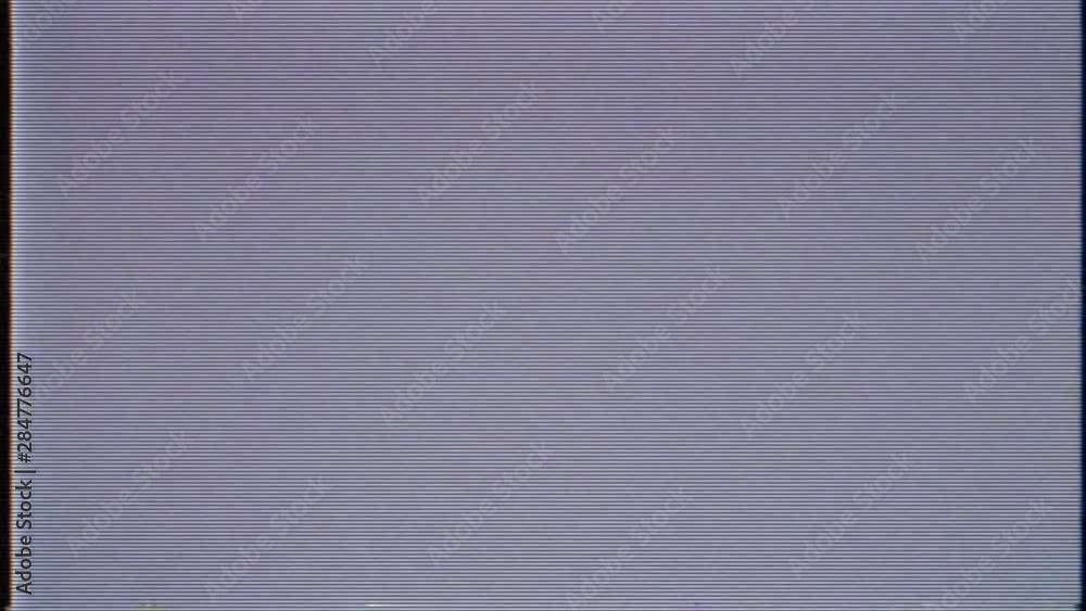 Old 90s TV overlay scan lines vhs effect screen bright noise ...