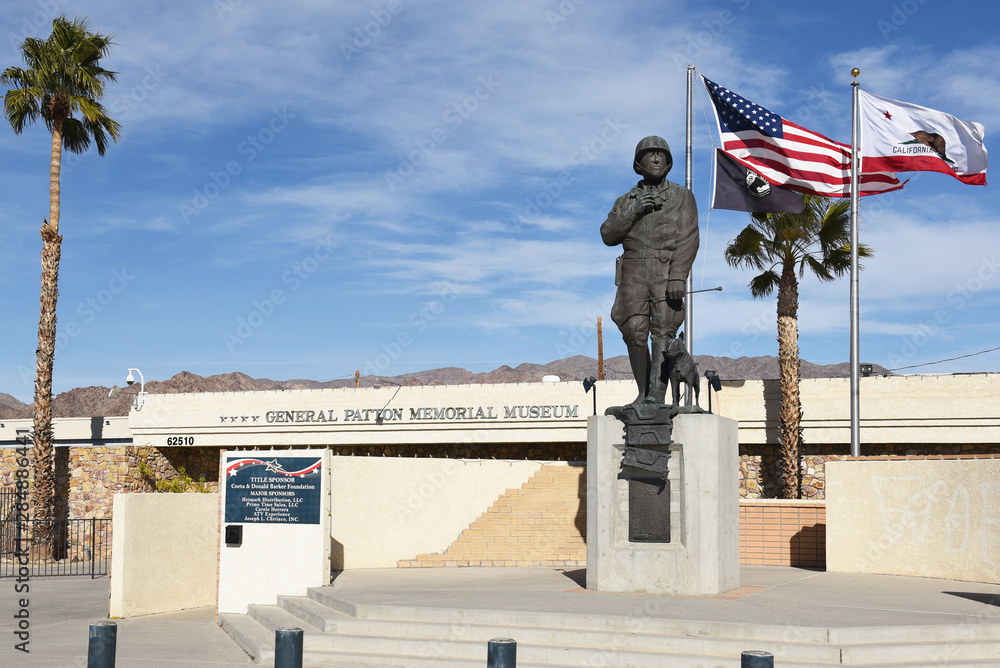 Foto de CHIRIACO SUMMIT, CA - DECEMBER 10, 2016: General Patton ...