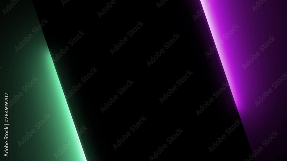 Abstract seamless background, blue purple and green frame fluorescent ...
