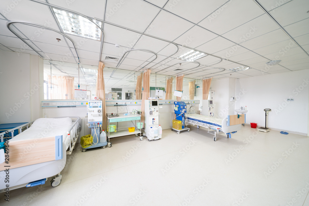 Empty Hospital Ward