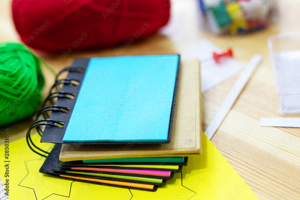 Materials for preparing for agile or scrum planning, filling in a ...