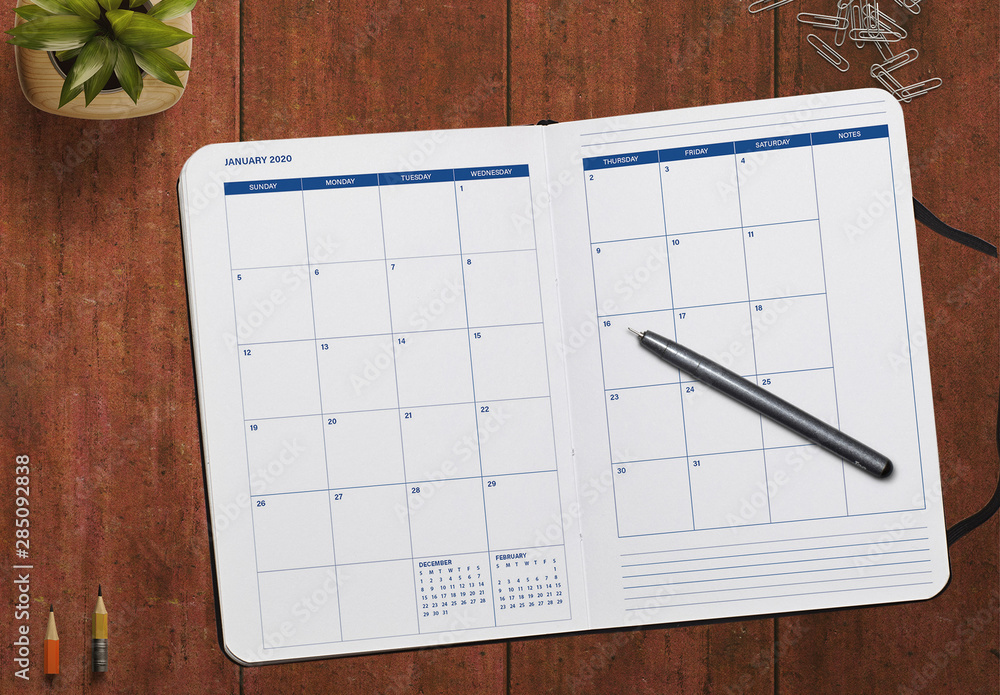 Pocket Monthly Planner Layout Stock Template Adobe Stock pocket-monthly-planner-layout-stock-template-adobe-stock