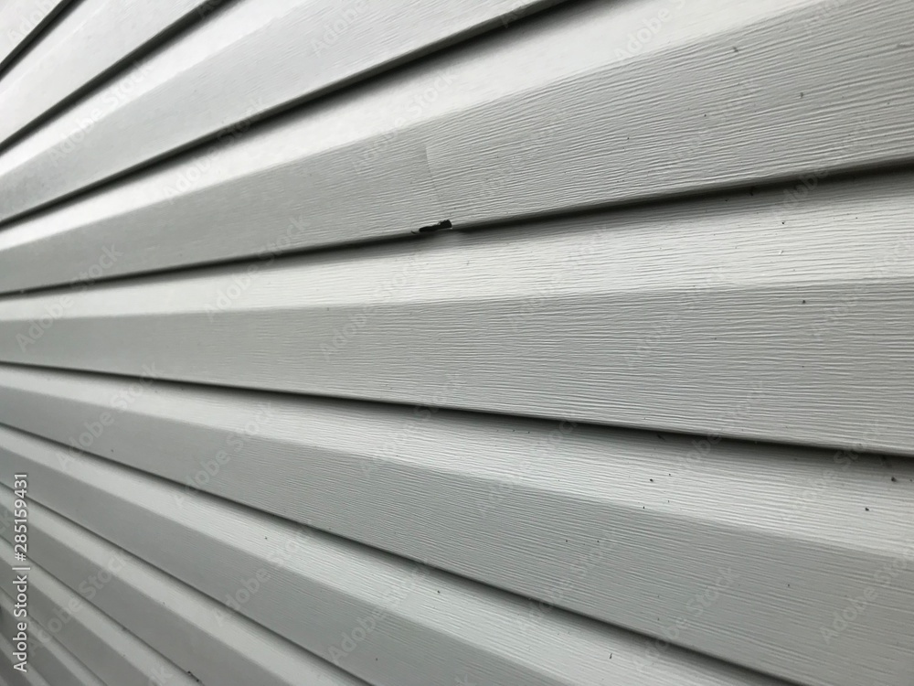 House Siding Hail Damage Stock Photo | Adobe Stock