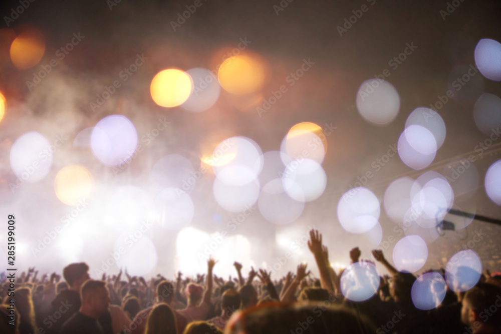 Blurry Crowd