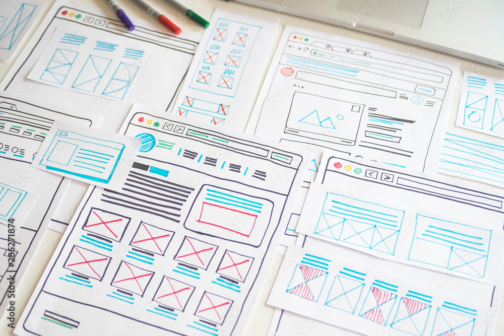 Website designer Creative planning application developer development ...