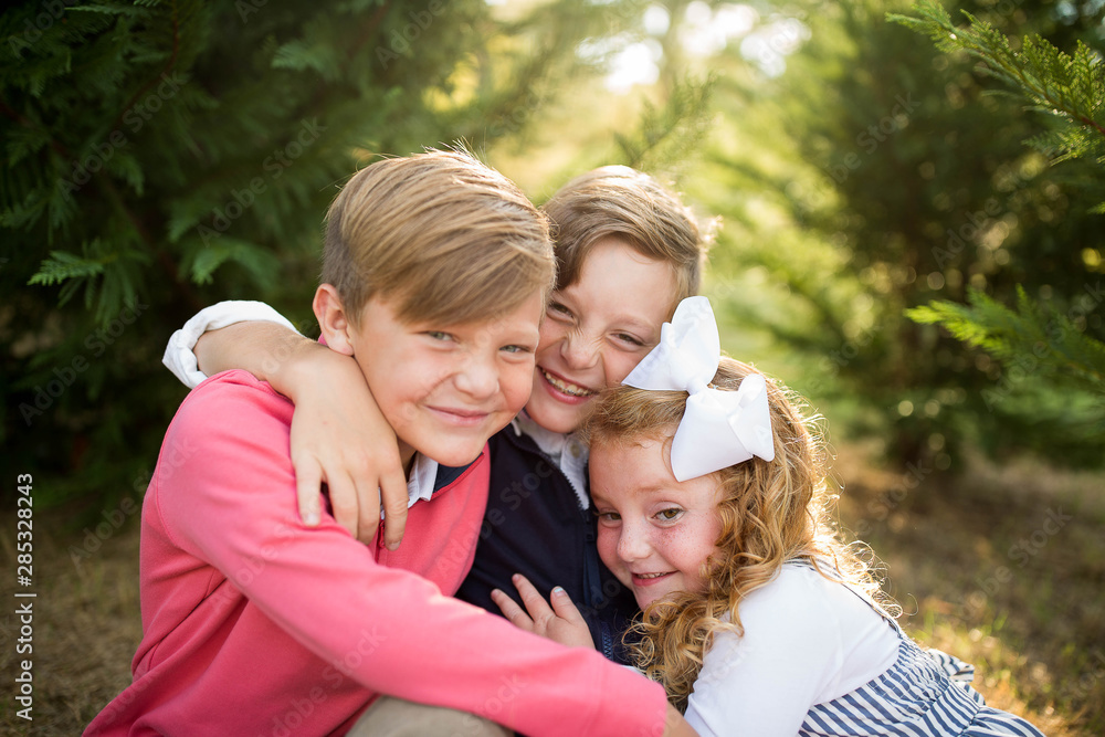 Silly Children Stock Photo | Adobe Stock