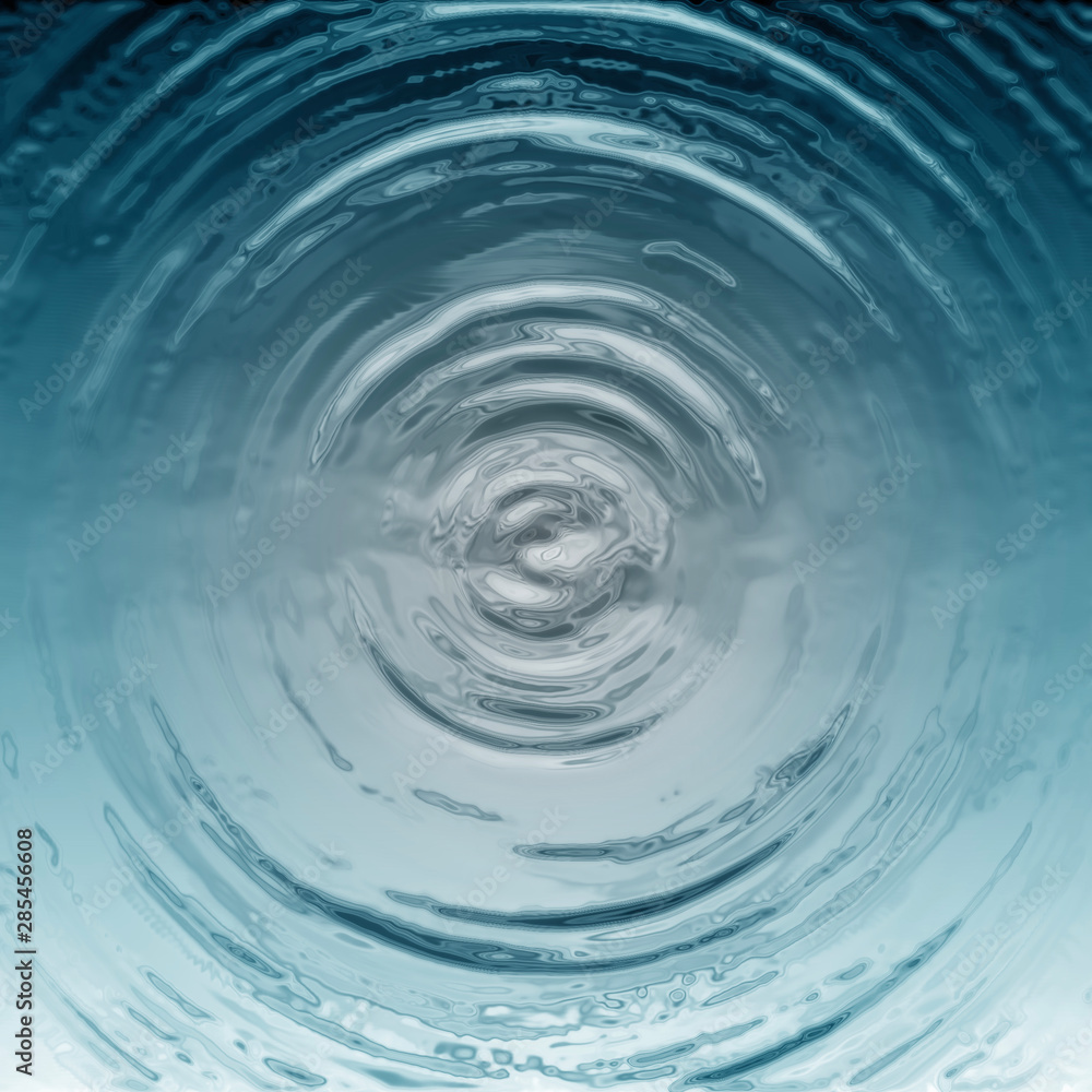 Water ripple graphic render Stock Photo | Adobe Stock