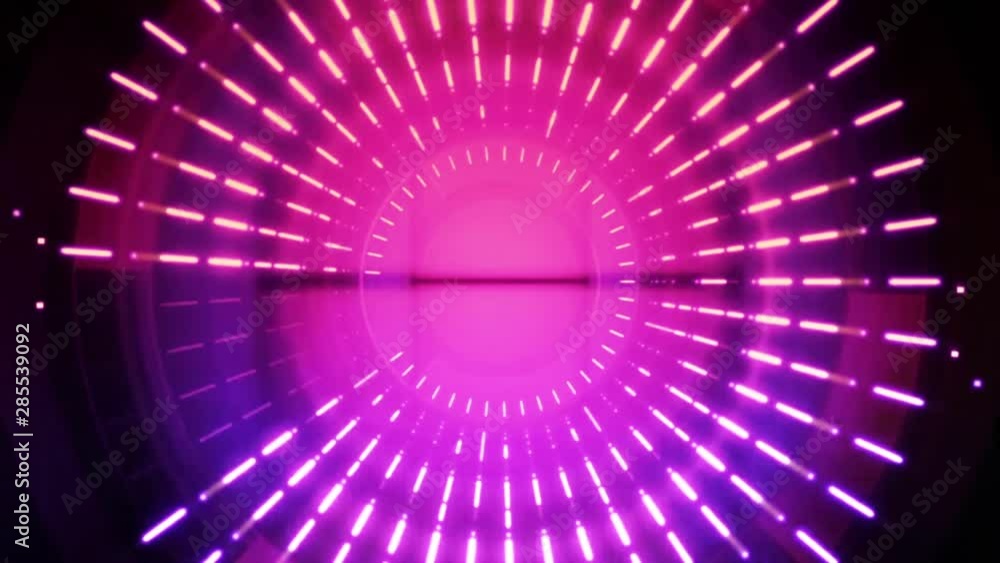 Futuristic spinning color wheel, animated background Stock Video ...